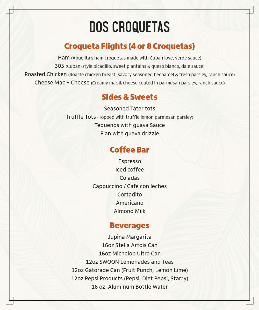 Food and Beverage - Miami Open