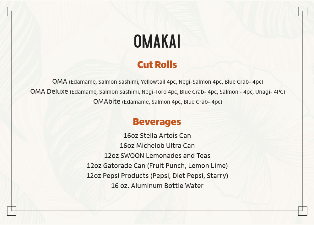 Food and Beverage - Miami Open