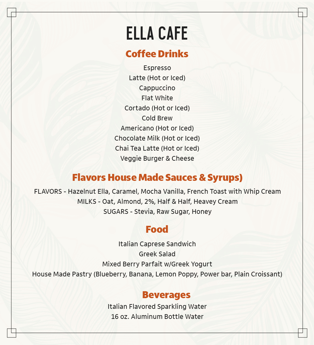 Food and Beverage - Miami Open