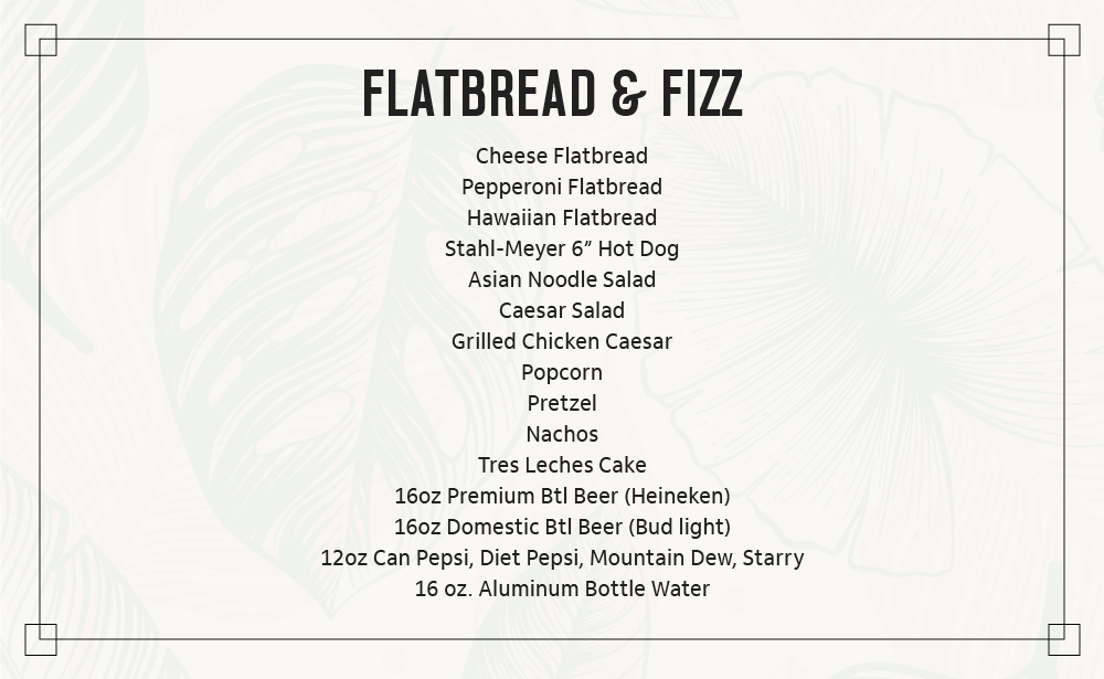 Food and Beverage - Miami Open