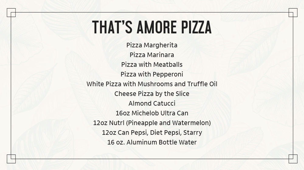 Food and Beverage - Miami Open