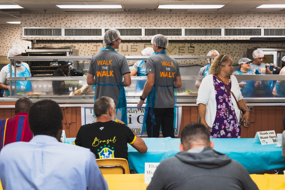 Miami Open Unites - Miami Rescue Mission - Miami Open