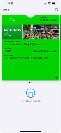 Digital Ticketing - Miami Open